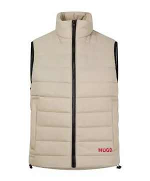 Hugo Boss Lightweight Sleeveless Waistcoat - Nude