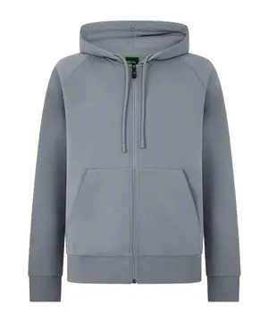 Hugo Boss Full-zip Hoodie - Gray