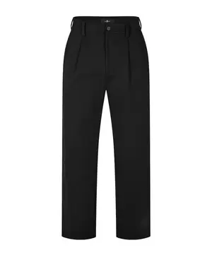 7 For All Mankind Tailored Straight-leg Trousers - Black
