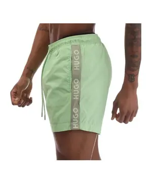 Hugo Boss Fab Logo Tape Swim Shorts