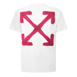 Off-White Crew Neck Short Sleeve T-shirt