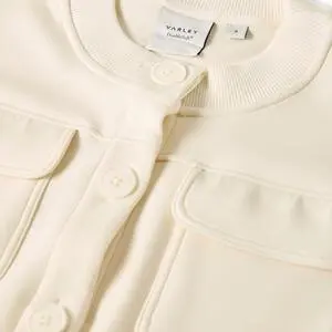 Varley Button-front Casual Jacket - White