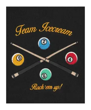 ICECREAM Long-sleeved Hooded Sweatshirt
