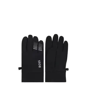 Hugo Boss Running-gloves - Black