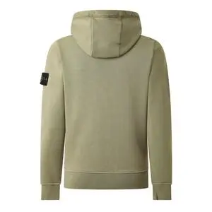 Stone Island Drawstring Hood Pullover Sweatshirt
