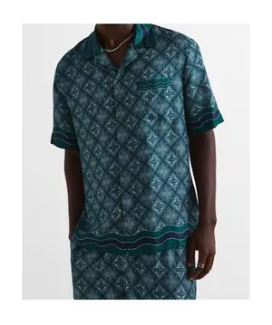Casablanca Short-sleeved Button-up Shirt