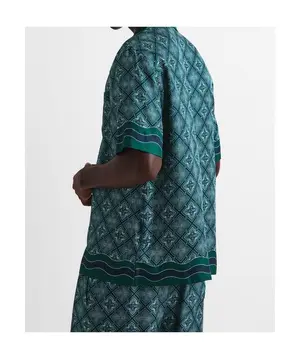 Casablanca Short-sleeved Button-up Shirt