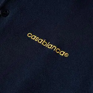 Casablanca Logo-detail Polo Shirt