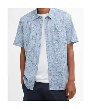 Barbour Short-sleeved Button-up Shirt