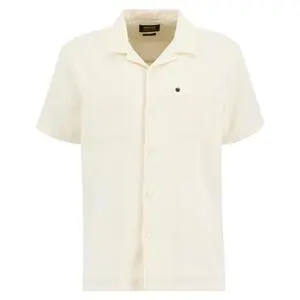 Barbour Short-sleeved Button-up Shirt - White