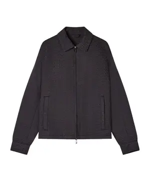 Emporio Armani Classic Minimalist Outerwear - Black