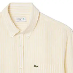 Lacoste Long Sleeve Patterned Shirt