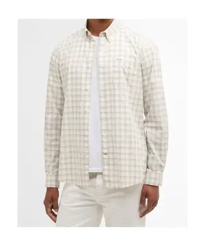 Barbour Long-sleeved Plaid Shirt