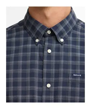 Barbour Long-sleeved Plaid Shirt