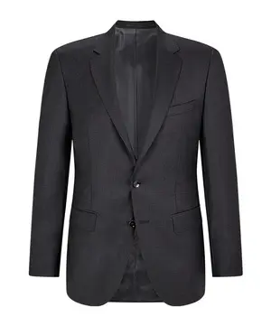 Hugo Boss Plain Tailored Blazer - Black