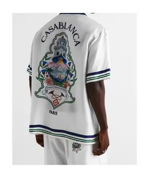 Casablanca Button-down Printed Shirt