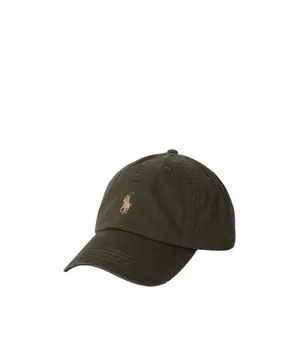 Polo Ralph Lauren Solid Color Baseball Cap - Black