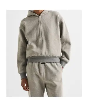 Fear Of God Half-zip Hooded Sweatshirt