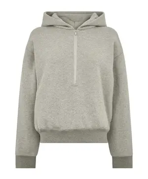 Fear Of God Fear Of God Essentials Half-Zip Hooded Sweatshirt No