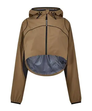 Balenciaga Balenciaga Cropped Hooded Windbreaker No