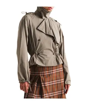 Burberry Cropped Trench Jacket