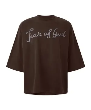 Fear Of God Oversized T-shirt - Black