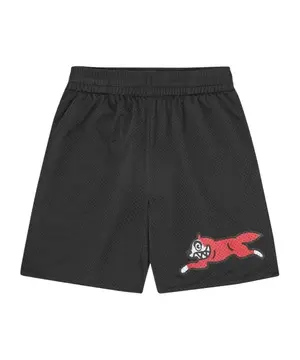 ICECREAM Athletic Shorts With Logo - Black