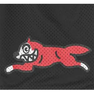 ICECREAM Athletic Shorts With Logo - Black