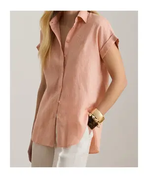 Ralph Lauren Short Sleeve Embroidered Shirt