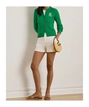 Ralph Lauren Cable Knit Button Cardigan
