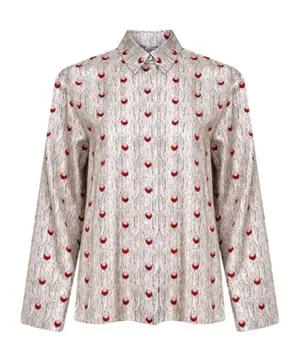 Max Mara Long-sleeve Printed Shirt