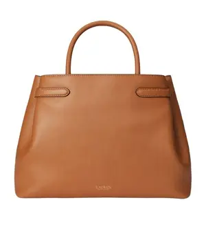 Ralph Lauren Toggle-fastening Leather Shoulder Bag