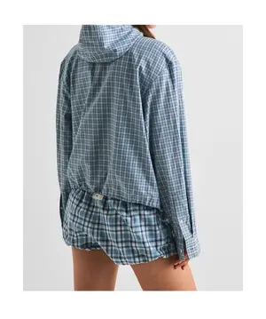 Acne Studios Lightweight Checked Windbreaker