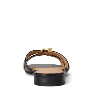 Ralph Lauren Buckle-strap Leather Sandals