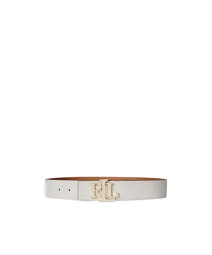 Ralph Lauren Ralph Lauren Logo Belt White