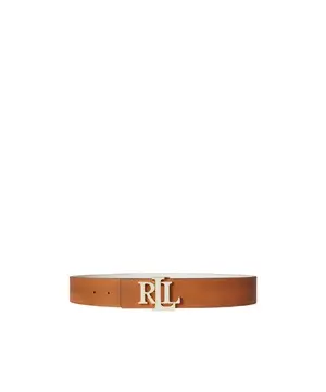 Ralph Lauren Logo Belt - White