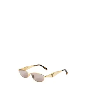 Prada 0pr D51s Oval Sunglasses - Nude