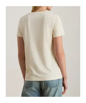 Ralph Lauren Short-sleeved Crewneck T-shirt - Nude