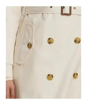 Ralph Lauren Double-breasted Belted Trench Coat