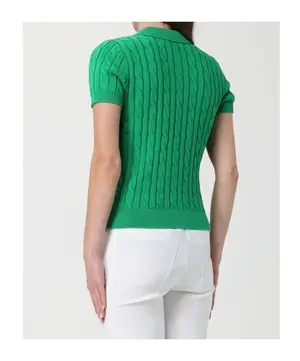 Ralph Lauren Cable Knitted Polo Jumper