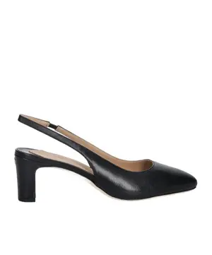 Ralph Lauren Slingback High Heel Sandals - Black