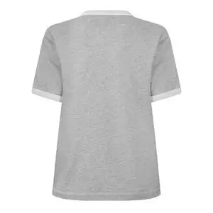 AMI Paris Ss T-shirt - Gray