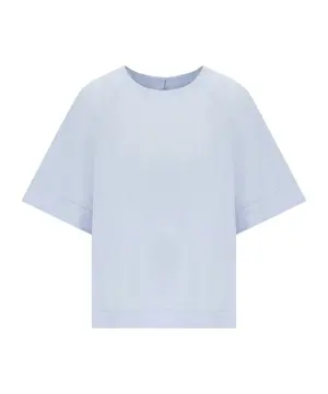 Max Mara Short-sleeved Top - White