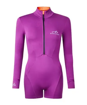 Balenciaga Long Sleeve Unitard Bodysuit