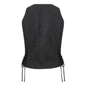 Alexander McQueen Sleeveless Wrap Waistcoat