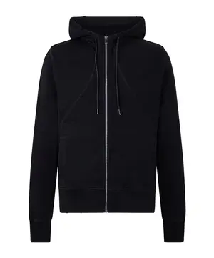 Alexander McQueen Full-zip Hooded Sweatshirt - Black