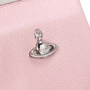 VIVIENNE WESTWOOD Grained Vegan Leather Clutch