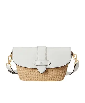 Ralph Lauren Lynden Appliqué Shoulder Bag