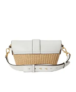 Ralph Lauren Lynden Appliqué Shoulder Bag
