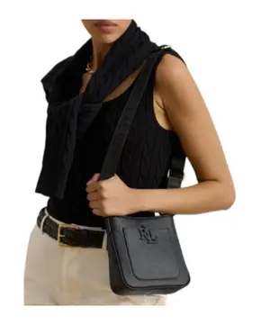 Ralph Lauren Cameryn Crossbody Bag - Black